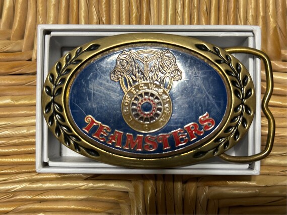 Rare Vintage Teamsters Belt Buckle Excellent Conditio… - Gem