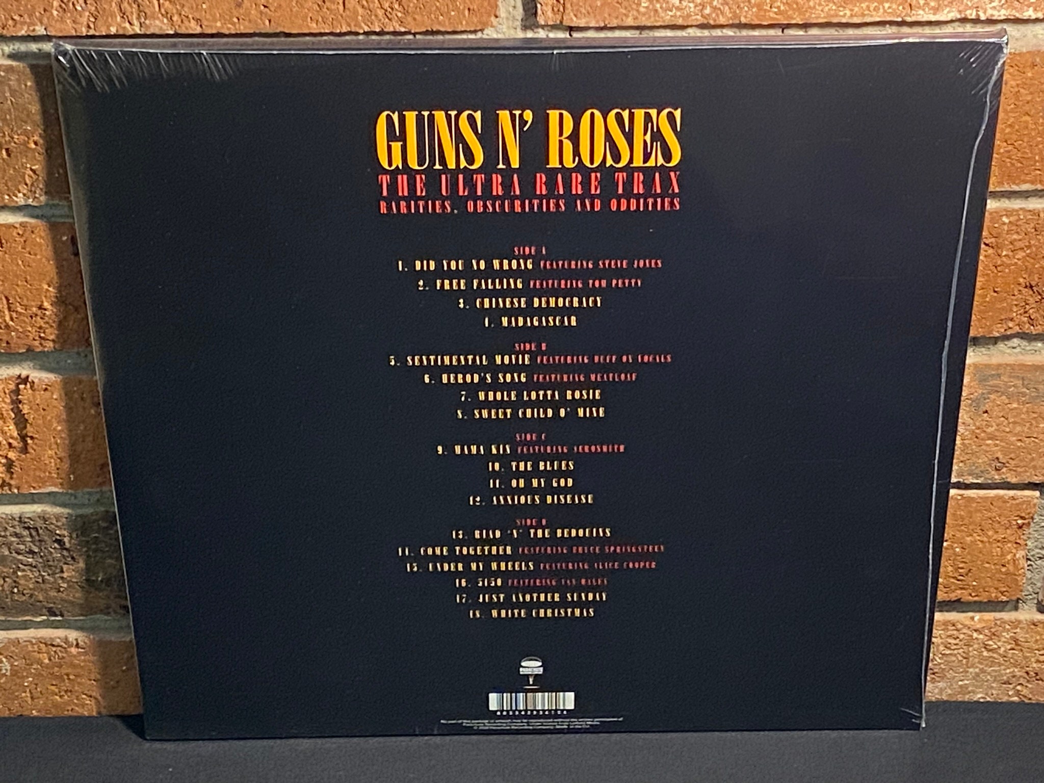 Guns N' Roses the Ultra Rare Trax, Limited 2LP Colored Vinyl Gatefold ...