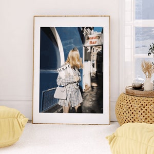 Luxury Beauty High Fashion Poster, Trendy Retro Wall Art, Vintage ...