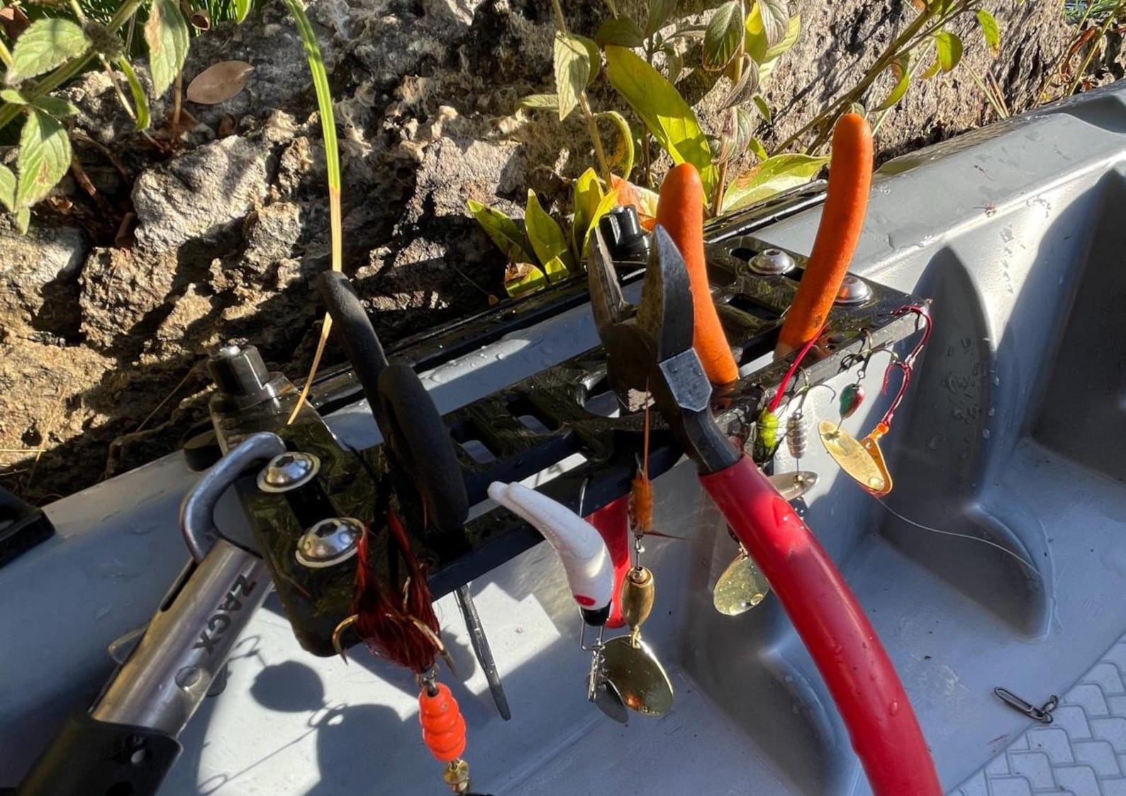 Tool Kaddy - Track Mounted Tool Holder for Kayaks 3D Printed - Etsy