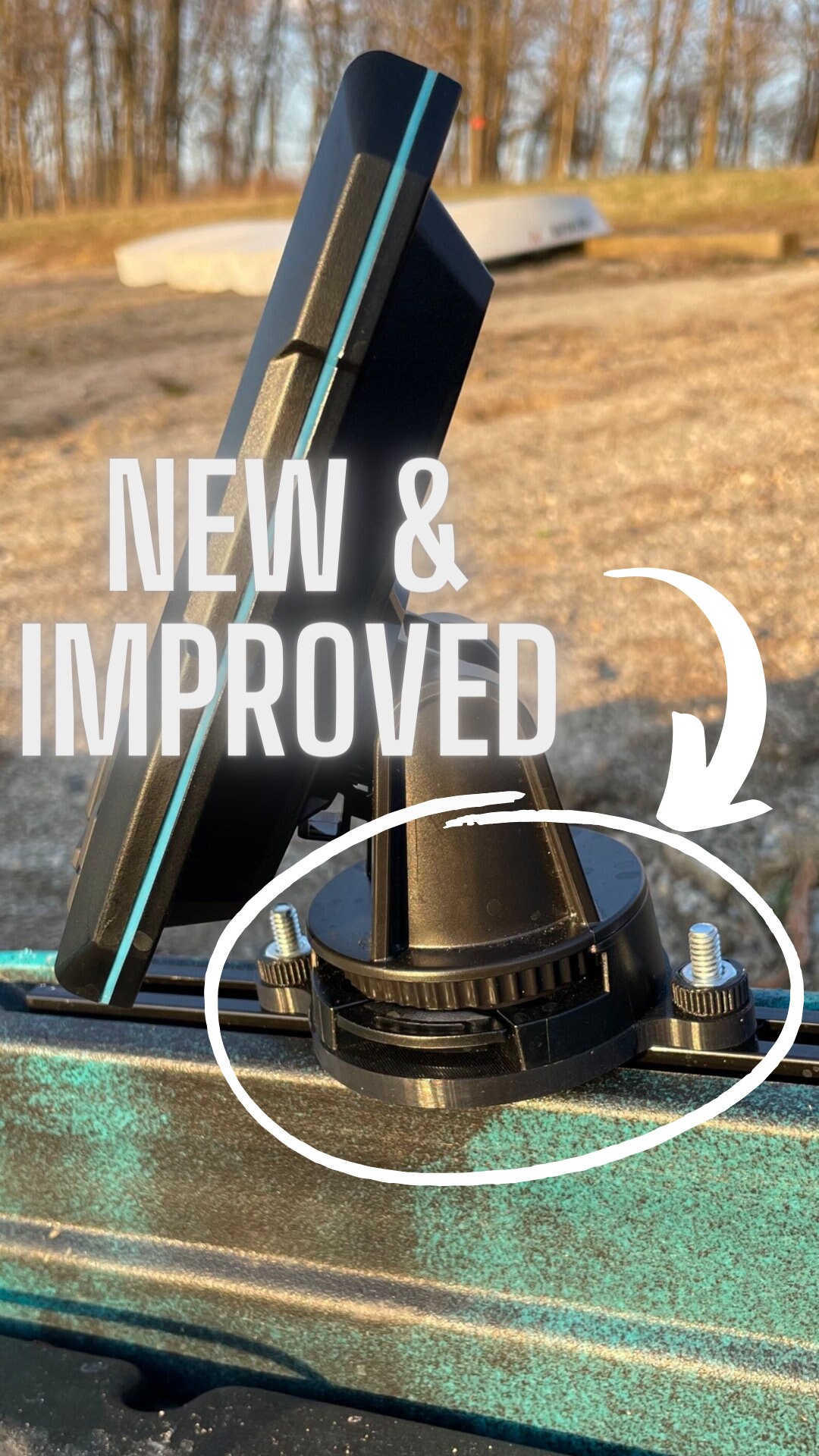 Garmin Striker 4 Kayak Track Mount Low Profile - Etsy