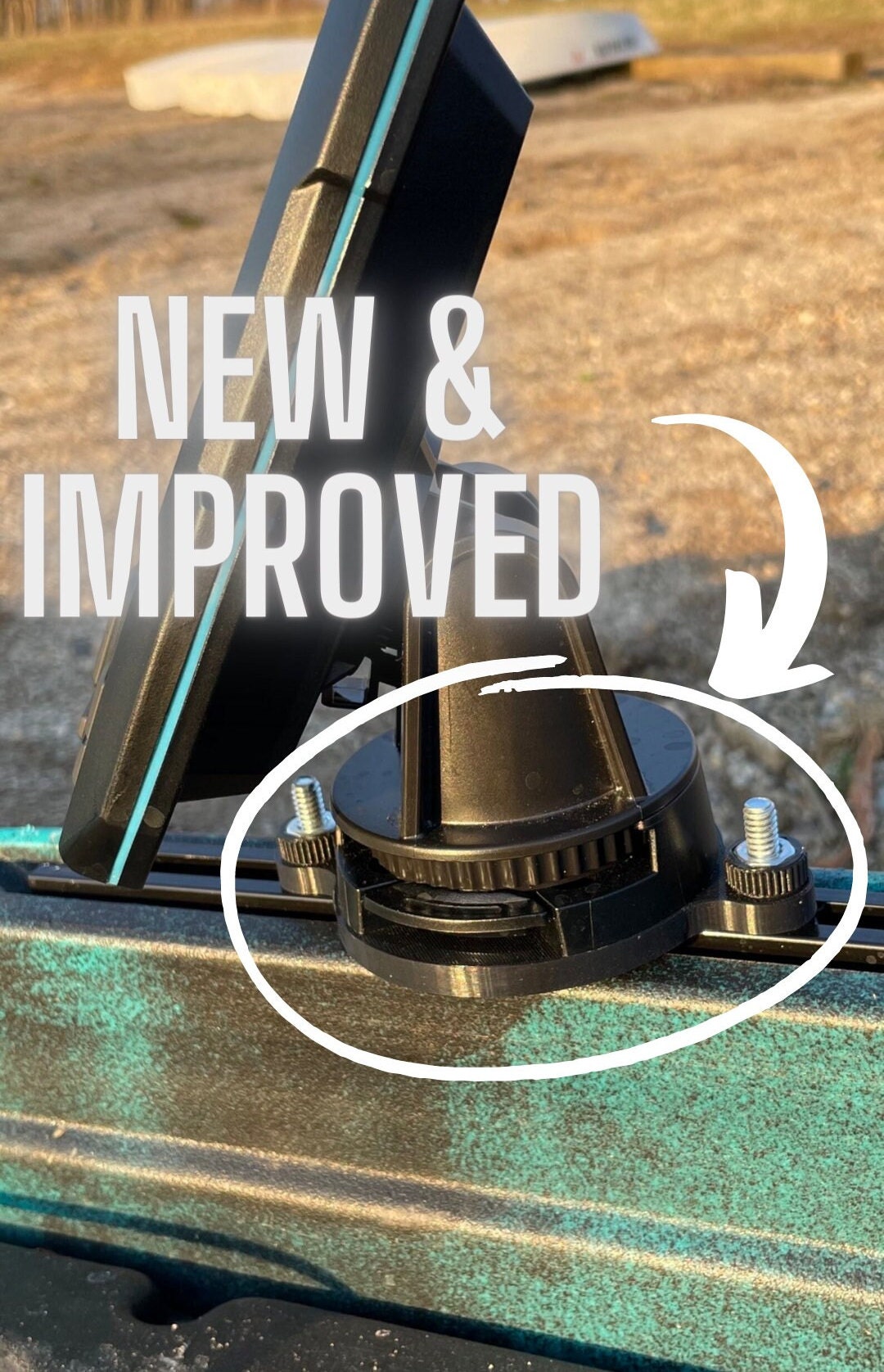 Garmin Striker 4 Kayak Track Mount - Low Profile - Etsy