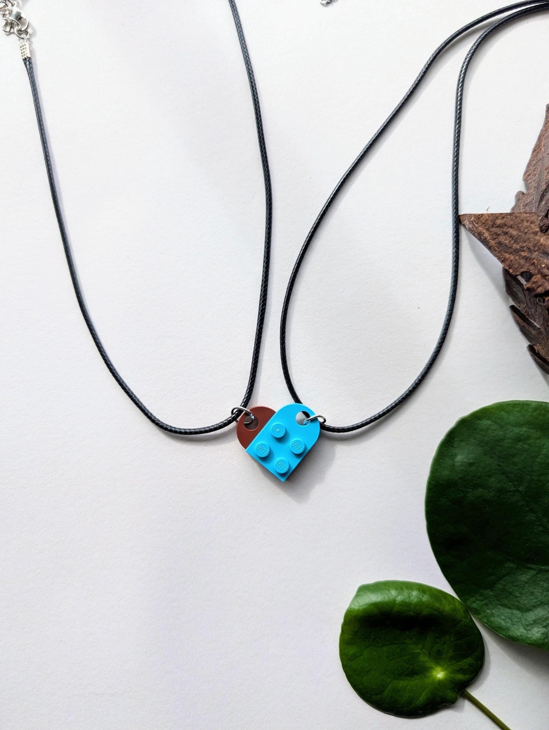 Authentic LEGO Bricks Necklace, LEGO Heart Necklaces, Heart Necklace ...