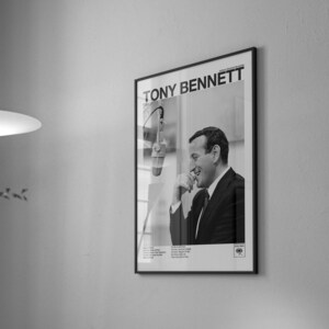 Tony Bennett Poster Greatest Hits Tribute Rare Photo Print No Frame - Etsy