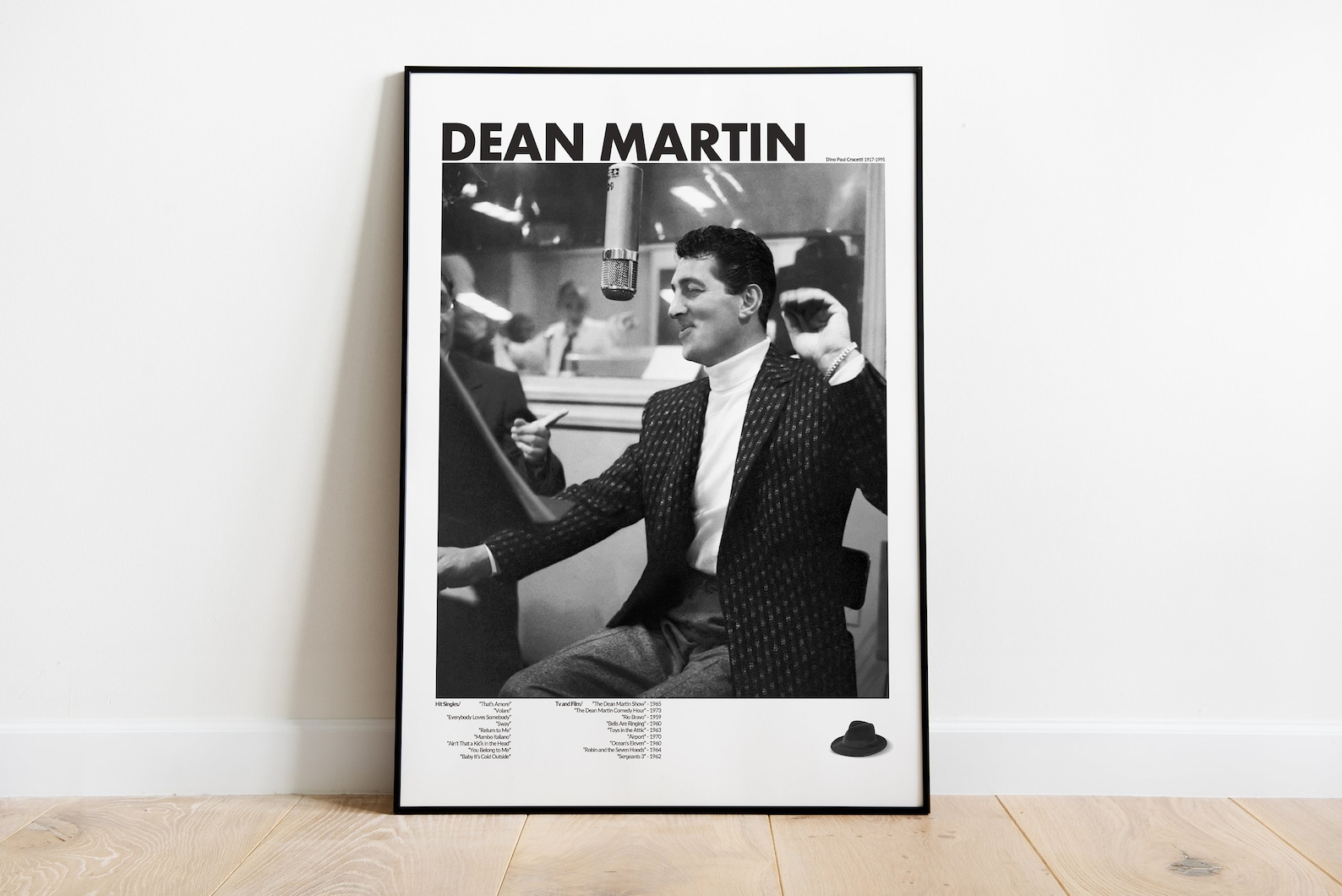 Sinatra, Martin, Bennett, Iconic Trio Poster Set, Legends of the Golden ...