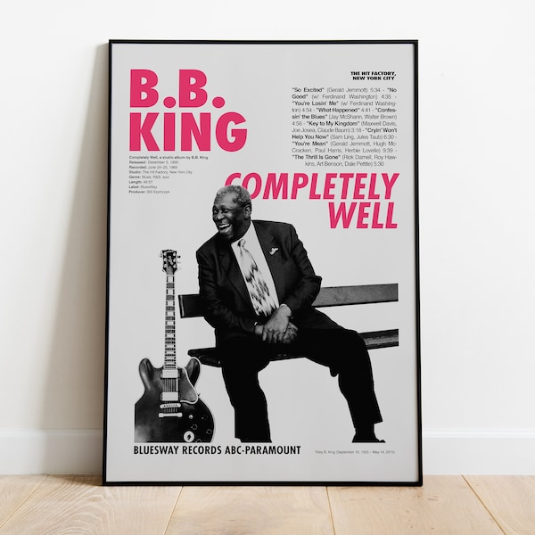 Bb King Art - Etsy