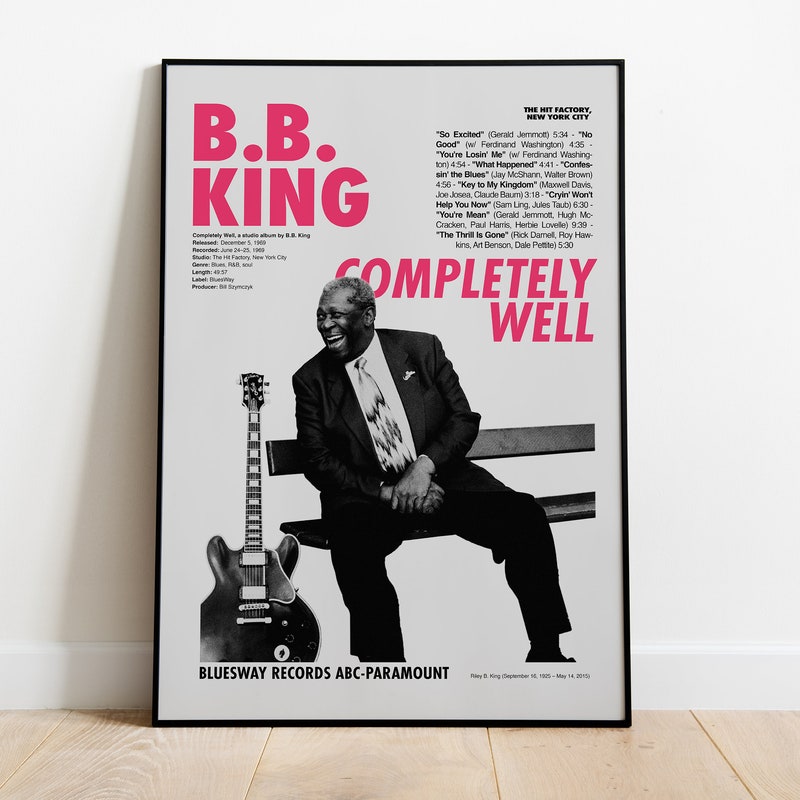 Bb King Art - Etsy