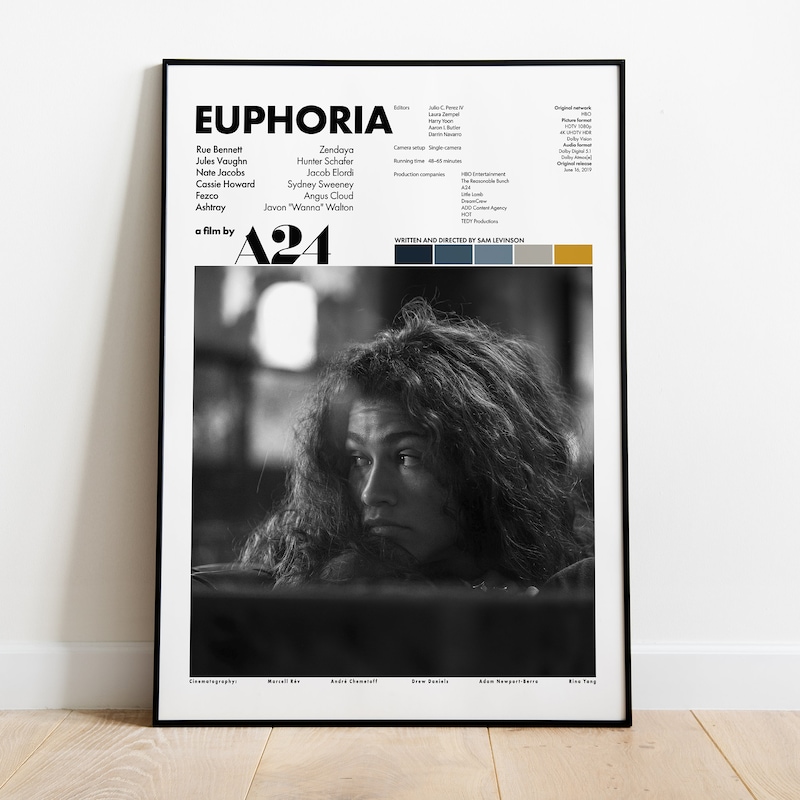 Euphoria Poster - Etsy