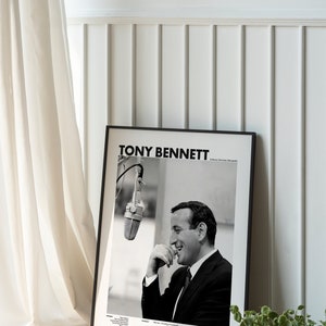 Tony Bennett Poster Greatest Hits Tribute Rare Photo Print No Frame - Etsy