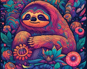 Trippyanimals™ Butterfly Digital Download - AI Generated Psychedelic ...