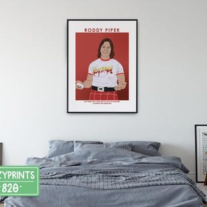 Piper | Wrestling Poster | Wrestling Fan | Wrestling Gift Ideas Present ...