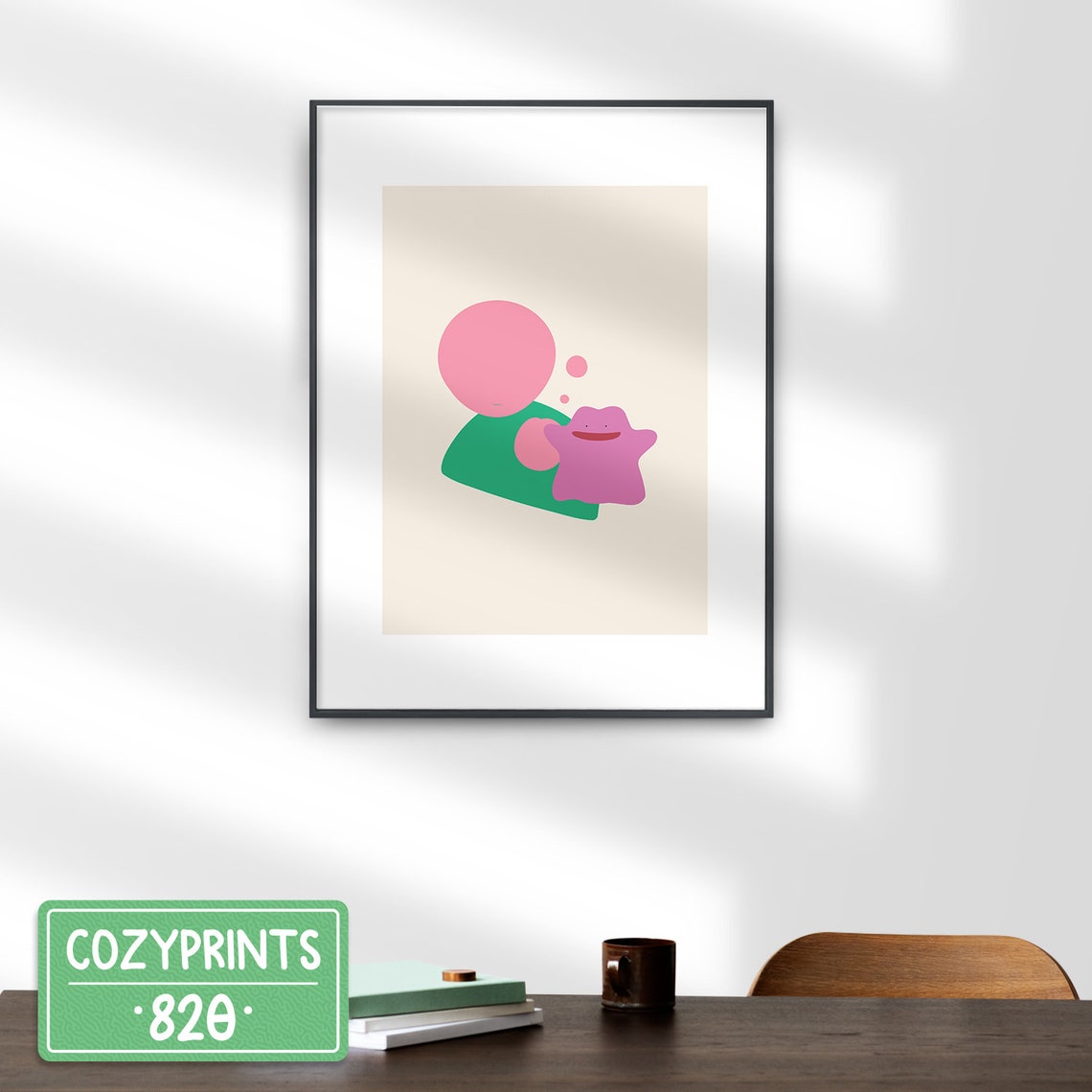 Ditto Wall Art Printable Minimalist Gaming Poster Gaming Decor Gamer ...