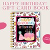 Birthday Gift Card Book, Printable Only, Digital Gift Card Book ...