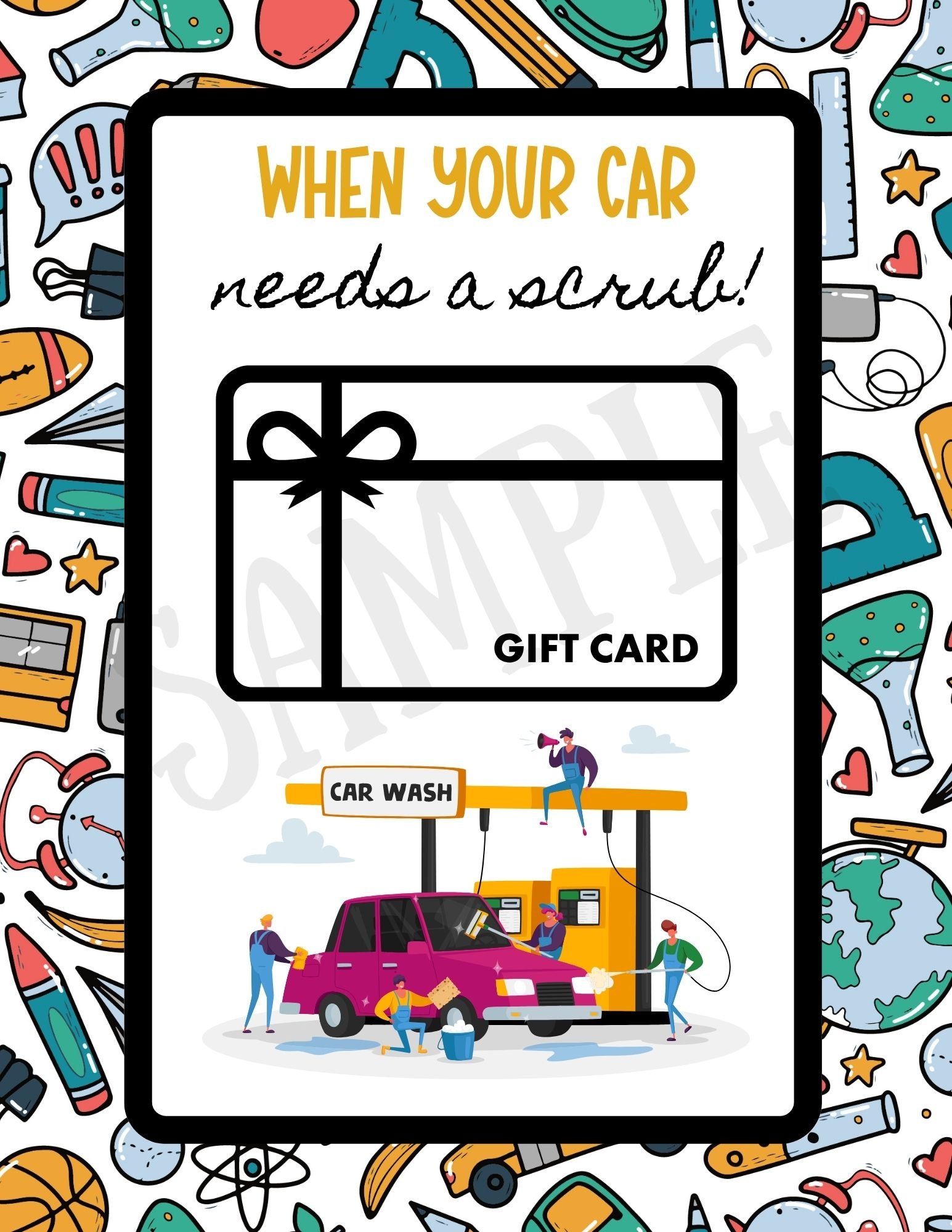 College Survival Gift Card Book: DIY Printable Gift Card Book. College ...