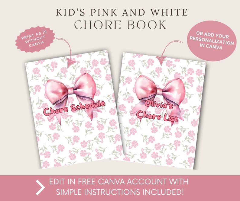 Editable Kids Daily Routine Cards, Chore Chart for Kids, Daily Rhythm ...