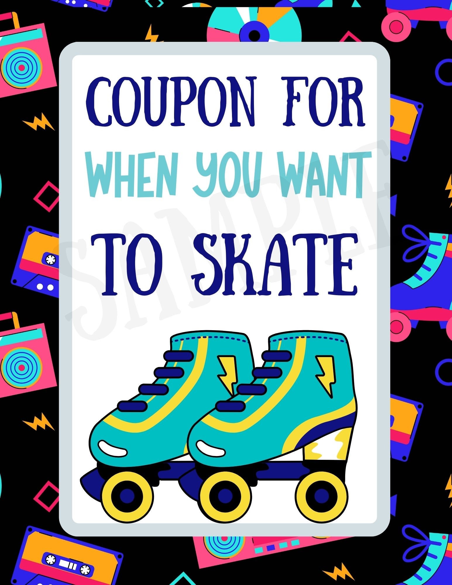 Summer Break Coupon Book, Printable and DIY, Perfect Summer Break Gift ...