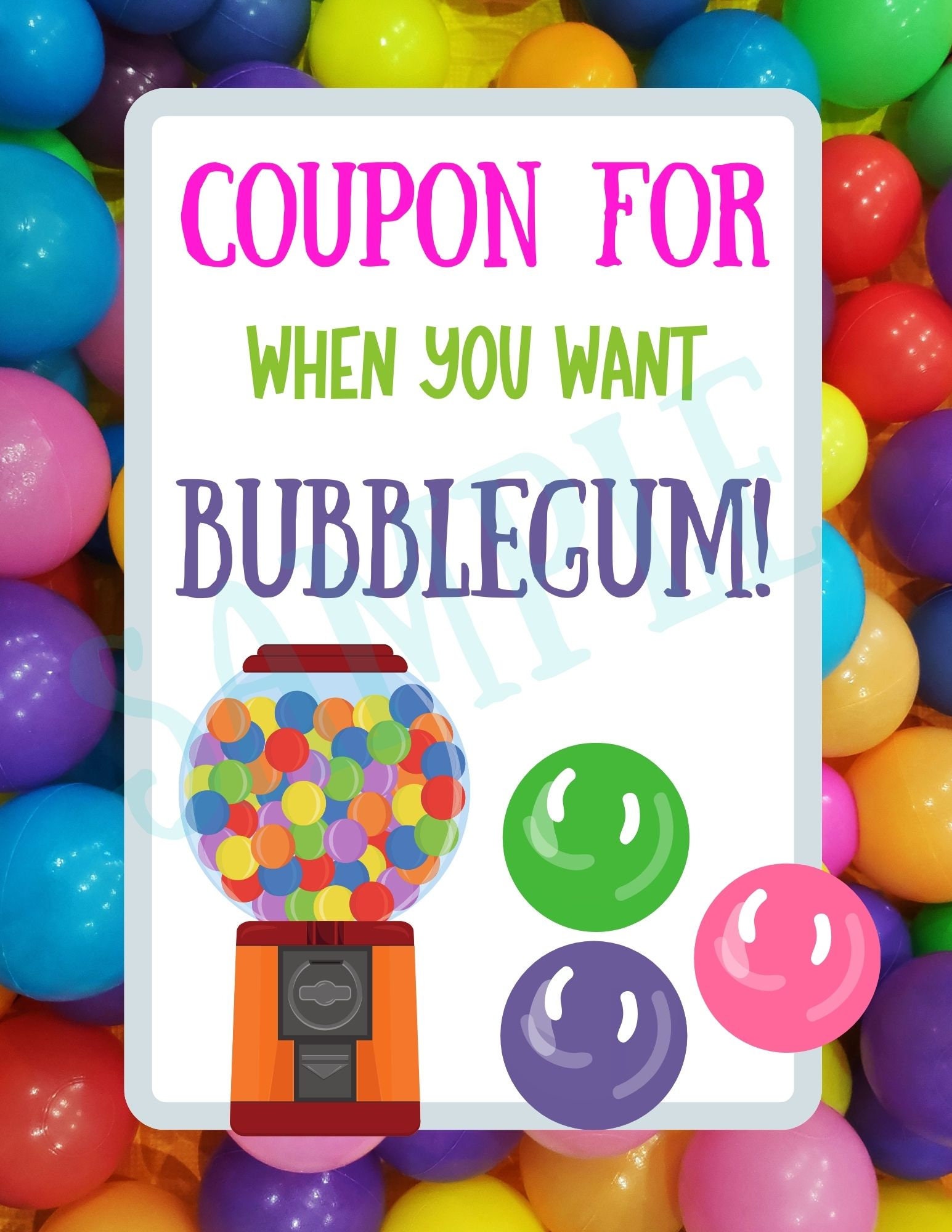 Summer Break Coupon Book, Printable and DIY, Perfect Summer Break Gift ...