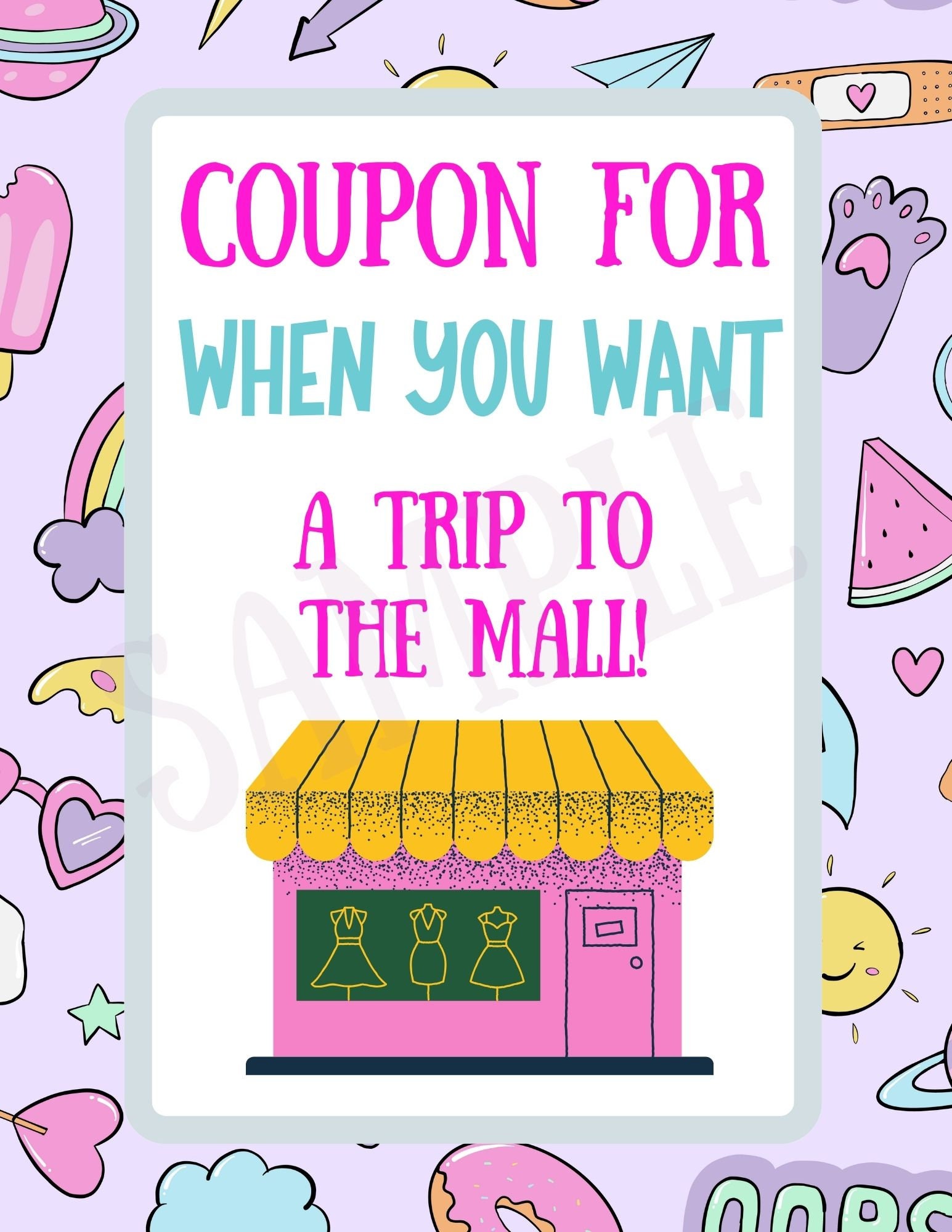 Coupon Book for Birthday: Printable and DIY, Perfect Birthday Gift ...