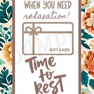 Retirement Gift Card Book: DIY Printable Gift Card Book. Retirment Gift ...