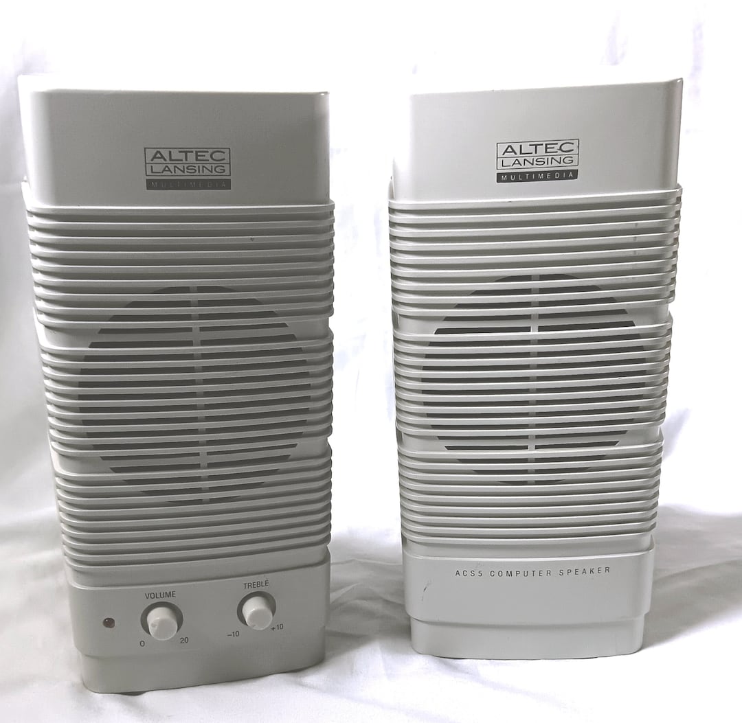 ALTEC LANSING Computer Speaker System SALELLITE 31 Set of 2 - Etsy
