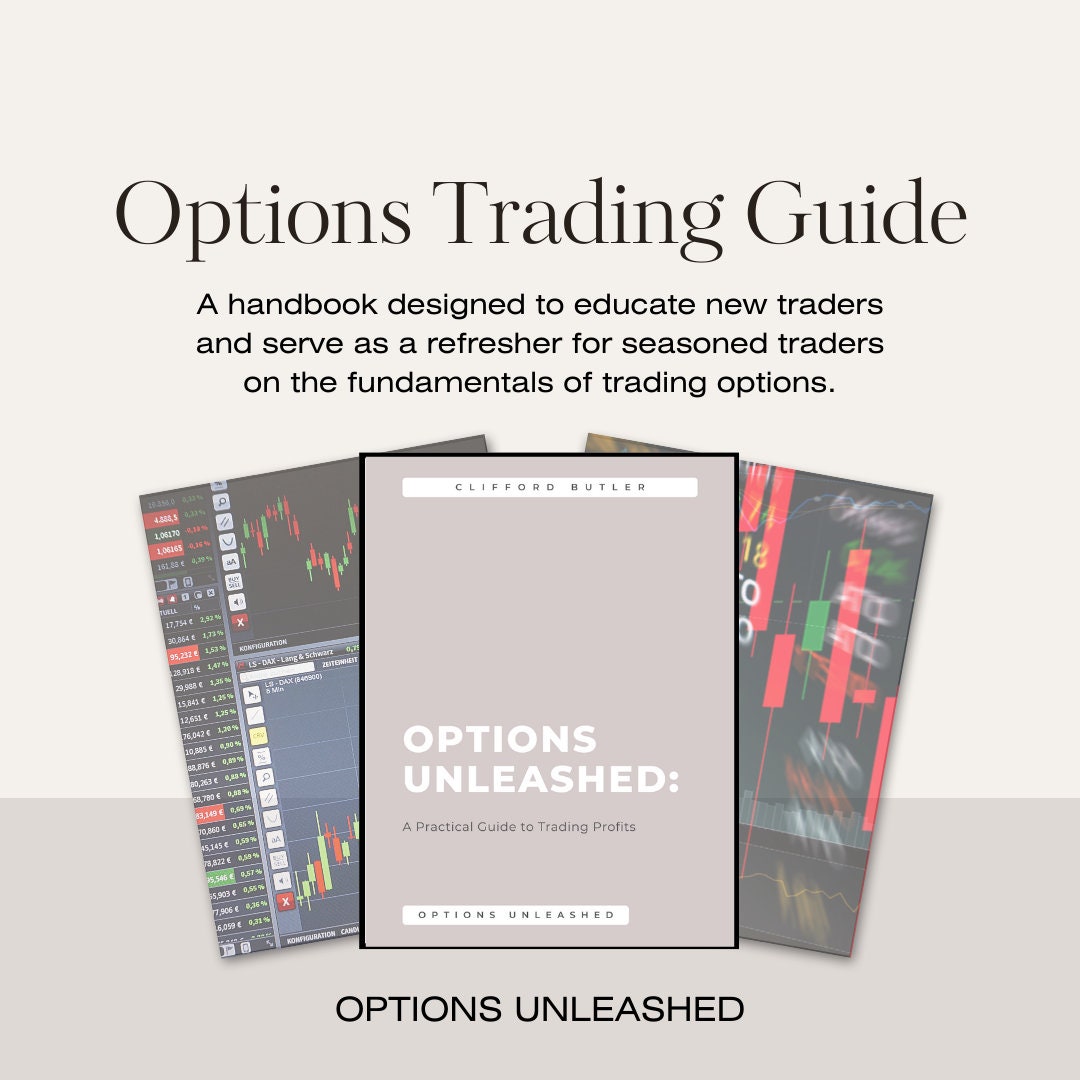 The Official Options Trading Book the Basics & Scenarios Made Simple - Etsy