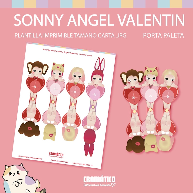 Separadores de dia del amor y la amistad dibujo - Etsy México