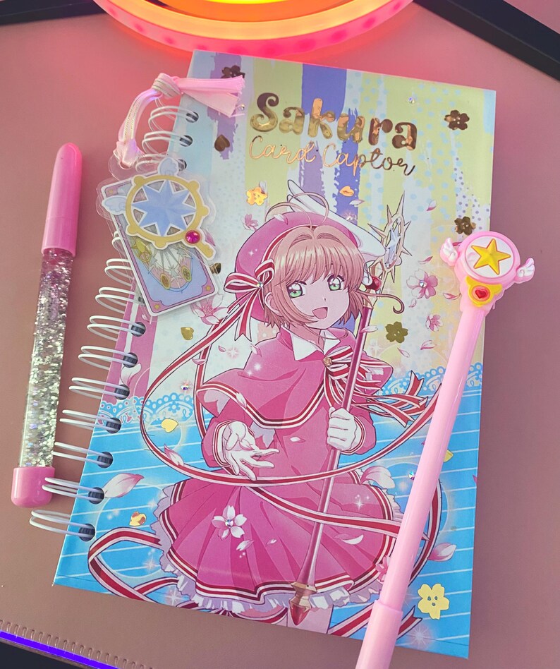 Formato digital libreta SAKURA CARD CAPTOR - Etsy México