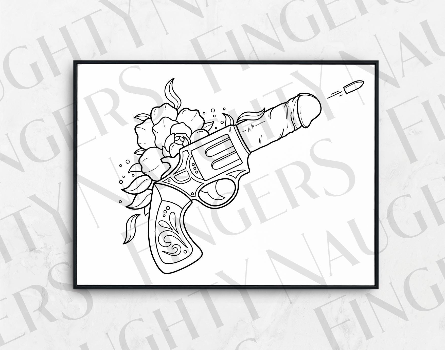 Penis Svg Penis Clipart Dick Svg Png Silhouette Erotic Art Cut File For Cricut Digital