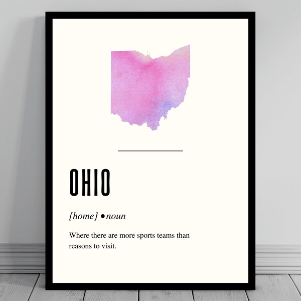 Ohio State Park Poster - Etsy