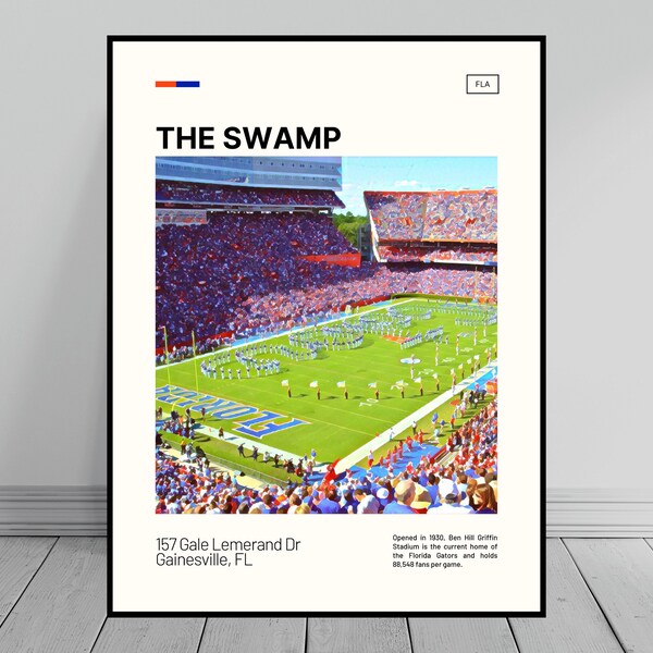 Florida the Swamp Poster - Etsy