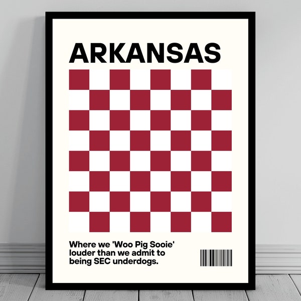 Razorback Wall Art - Etsy
