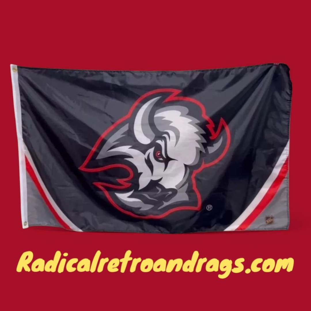 Buffalo Sabres Flag Banner 3x5 Goat Head New FREE SHIPPING - Etsy
