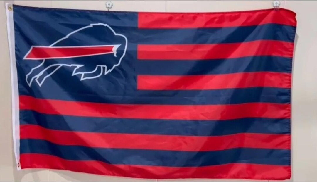 Buffalo Bills Flag Banner 3x5 Flag American Flag Style FREE SHIPPING - Etsy