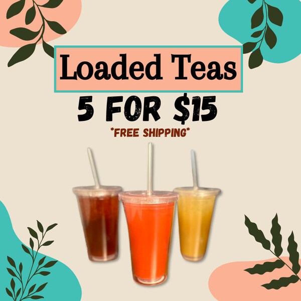 Loaded Tea - Etsy