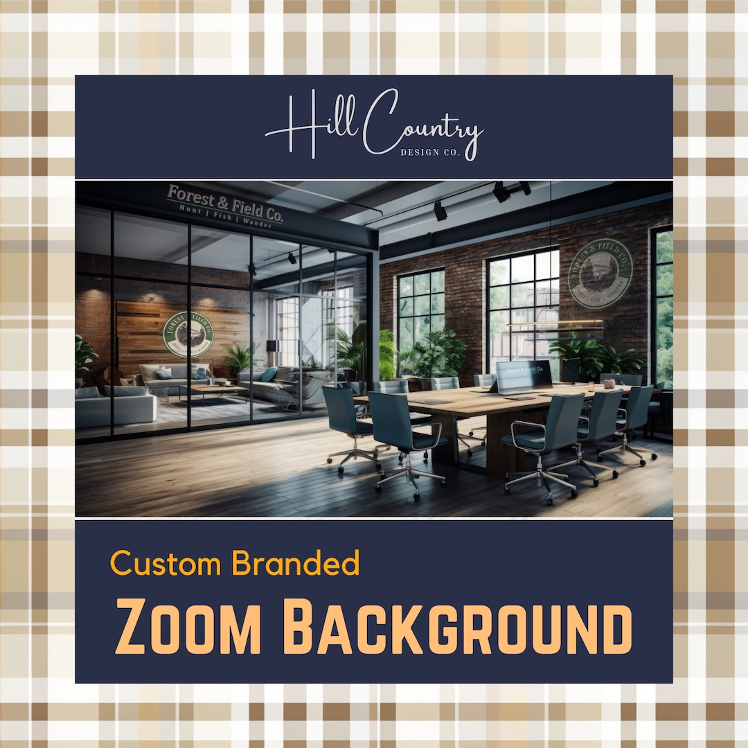 Custom Zoom Background | Your Branding | Offices - Content Creator ...