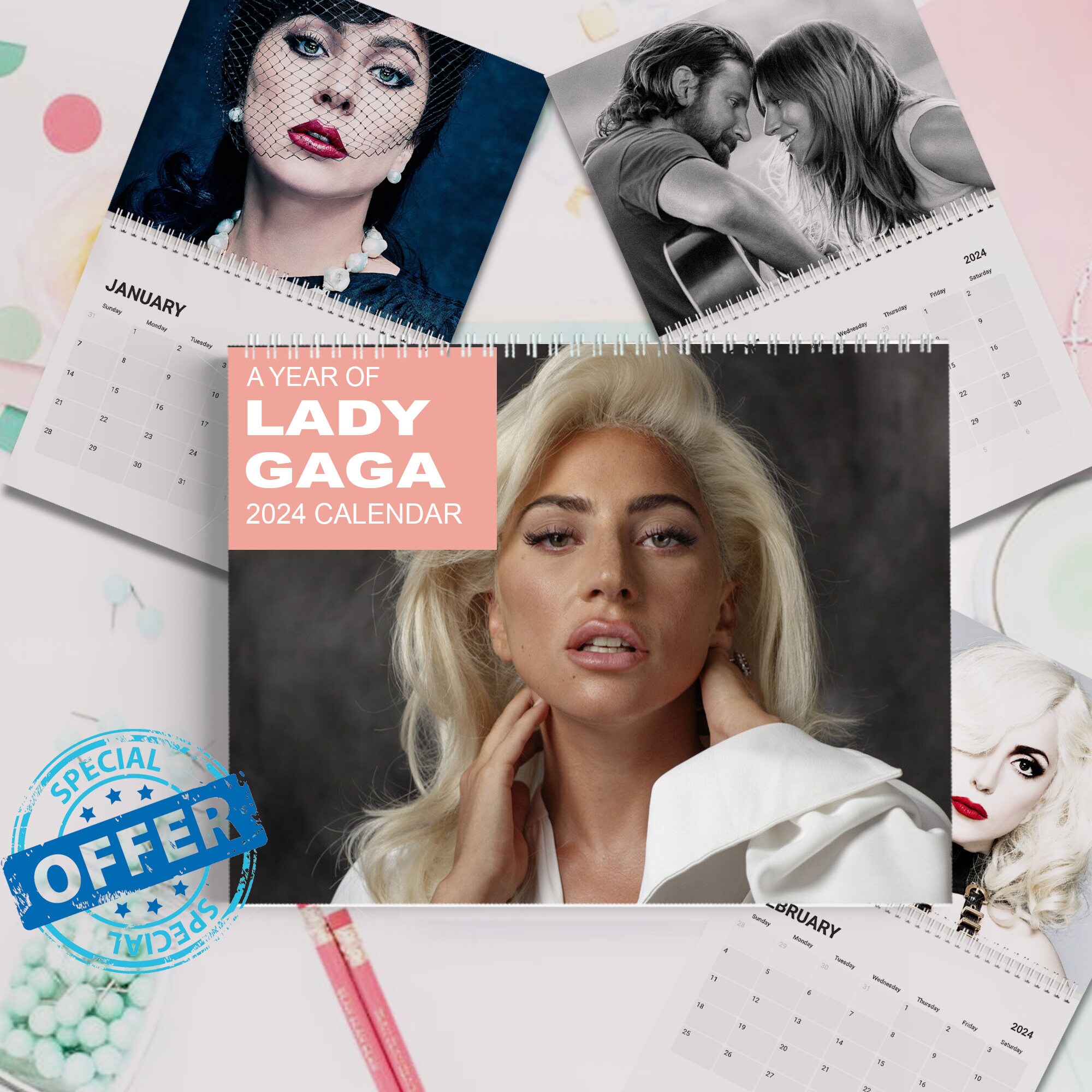 Ld ga Calendar 2024, Celebrity Calendar, Ld ga 2024 Wall Calendar sold ...