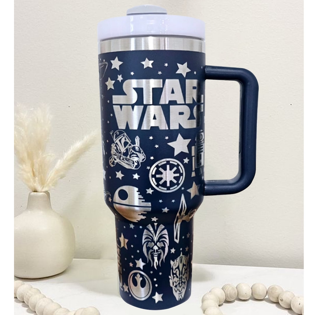 Star Wars Movie Inspired 40oz Travel Cup, Disney Inspired Cup, Laser ...