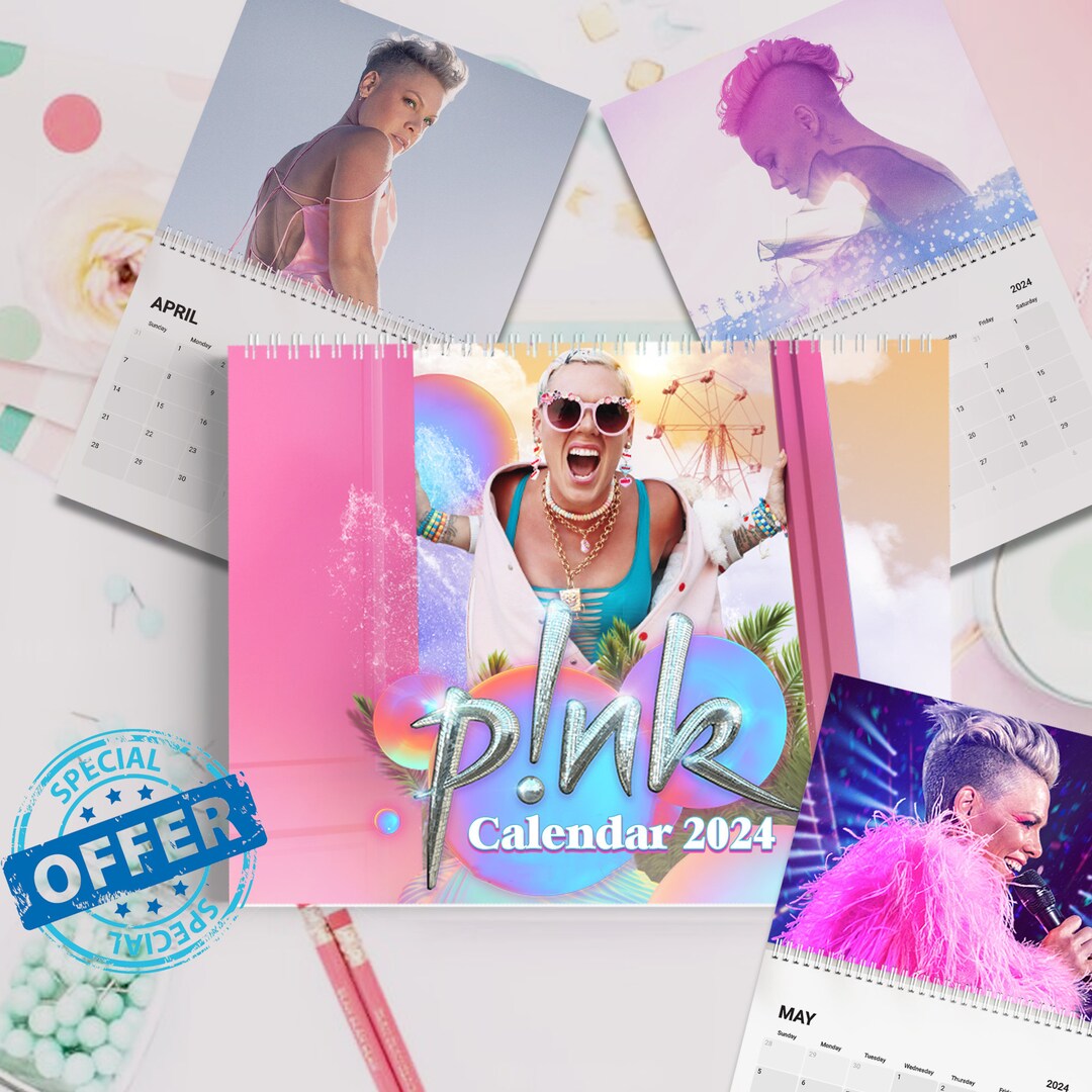 Pnk Pink Singer Summer Carnival 2024 Calendar,pink Fan Lovers ,music ...