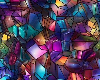 Psychedelic Nature 27 Seamless Pattern Digital Paper Image - Etsy