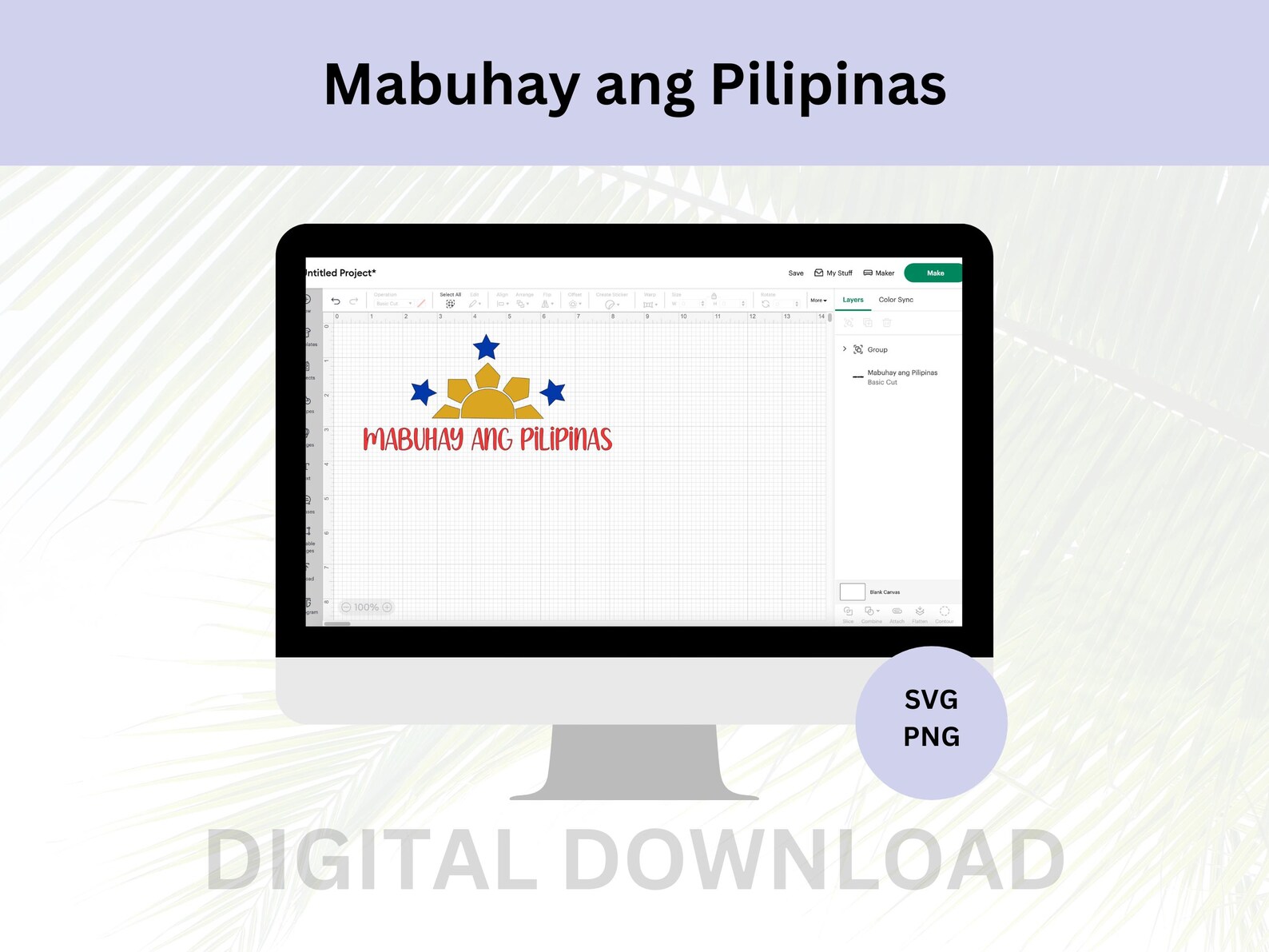 Mabuhay Ang Pilipinas Svg | Digital Download | Filipino Svg | Svg Cut ...
