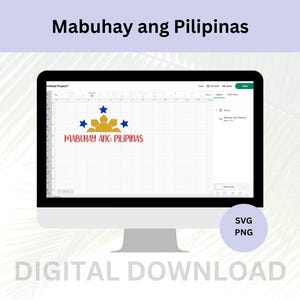 Mabuhay Ang Pilipinas Svg | Digital Download | Filipino Svg | Svg Cut ...