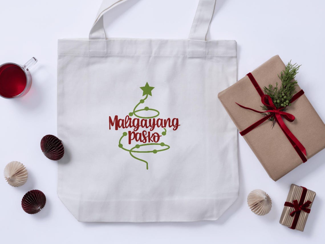 Maligayang Pasko Svg | Digital Download | Filipino Merry Christmas ...
