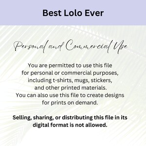 Best Lolo Ever Svg | Digital Download | Filipino Grandfather | Happy ...