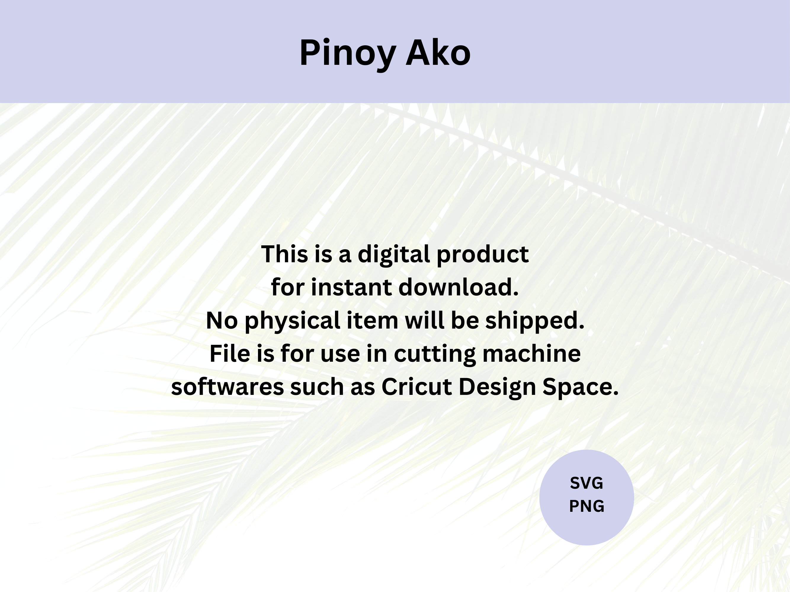 Pinoy Ako Svg Digital Download I Am A Filipino Svg Philippines Svg Svg ...
