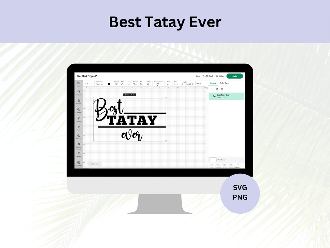 Best Tatay Ever Svg | Digital Download | Filipino Dad | Happy Father's ...