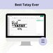 Best Tatay Ever Svg | Digital Download | Filipino Dad | Happy Father's ...