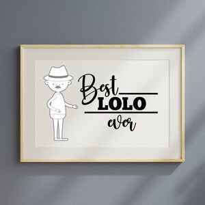 Best Lolo Ever Svg | Digital Download | Filipino Grandfather | Happy ...