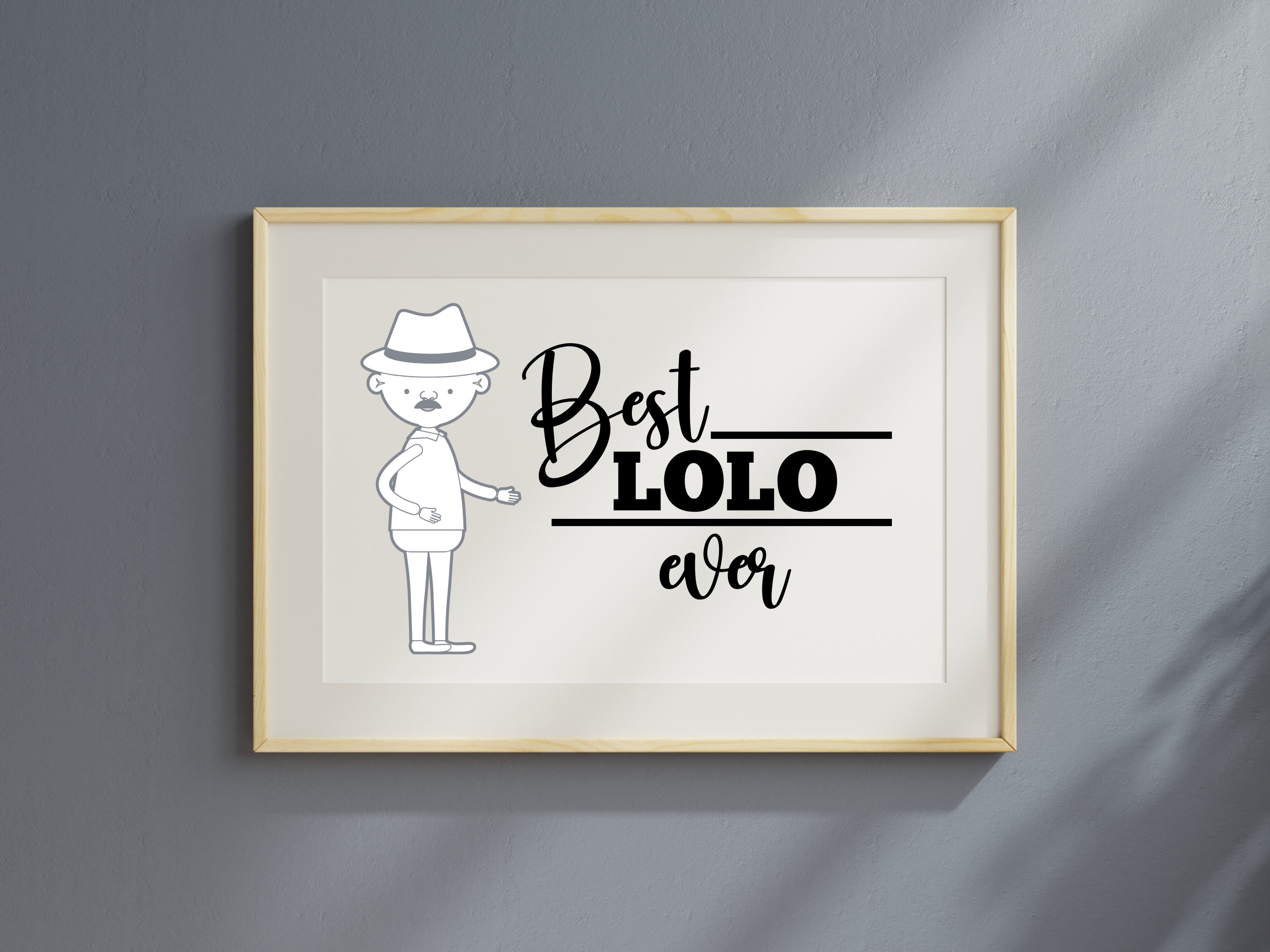 Best Lolo Ever Svg | Digital Download | Filipino Grandfather | Happy ...