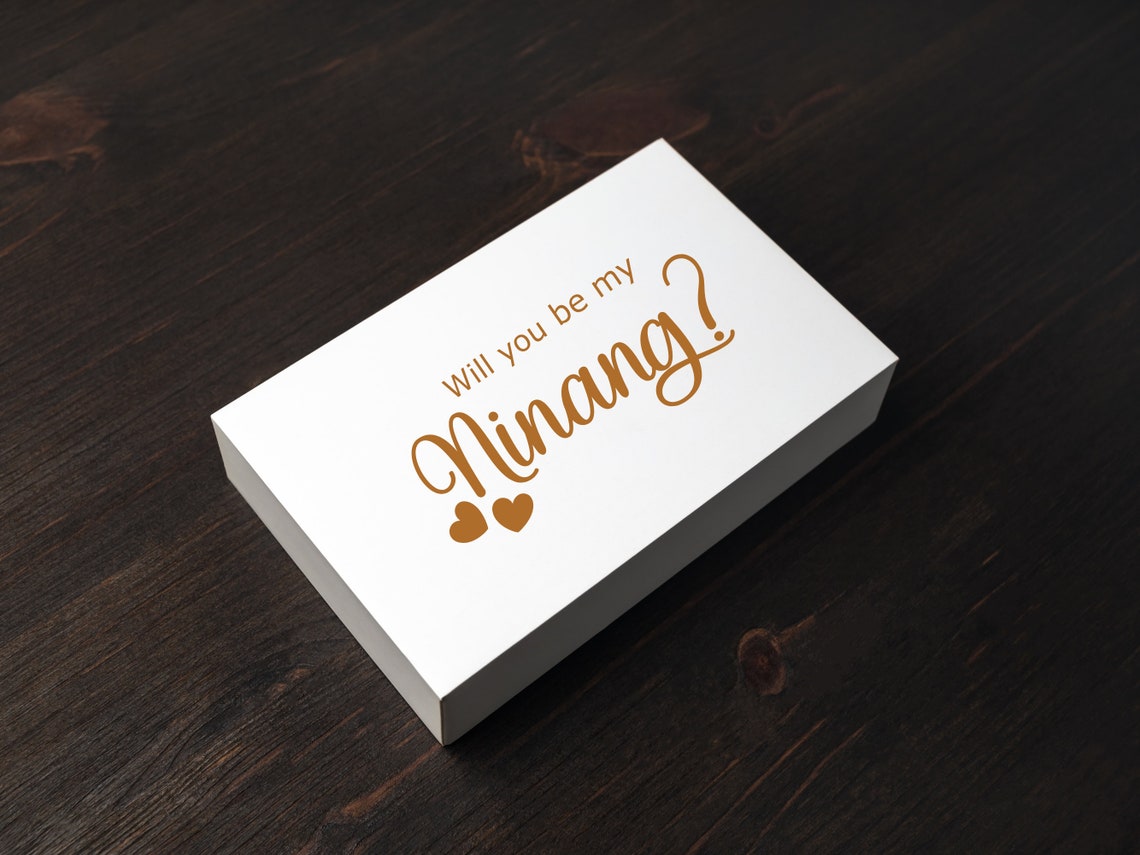 Will You Be My Ninang Svg | Digital Download | Will You Be My Godmother ...