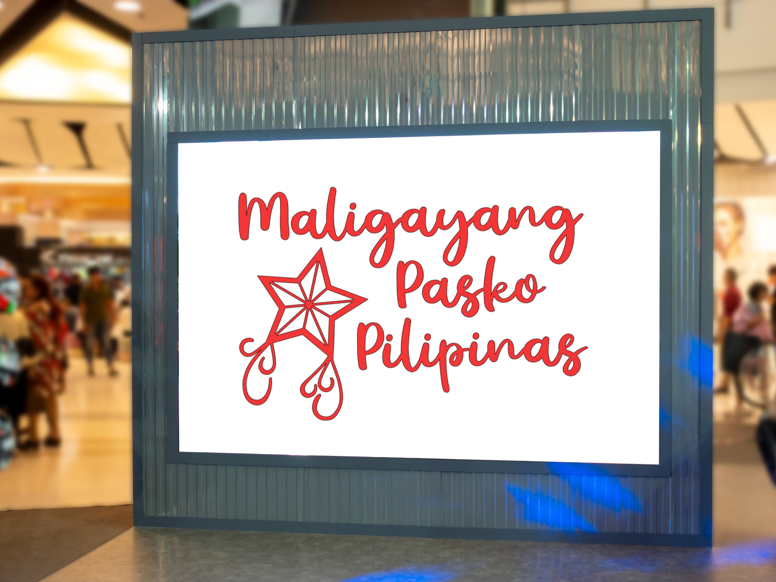 Maligayang Pasko Pilipinas Svg | Digital Download | Filipino Merry ...